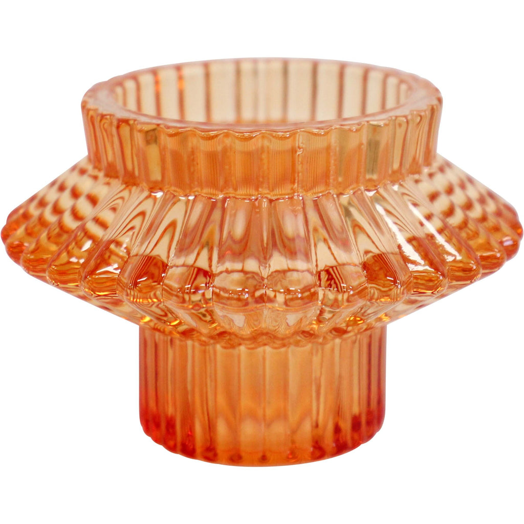 Double Sided Candle Holder – Intrigue on Rose